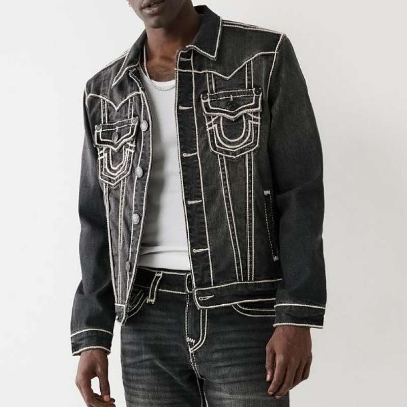 Jual True Religion Jimmy Jacket Rope Stitch Men's Jeans Original - S Di ...