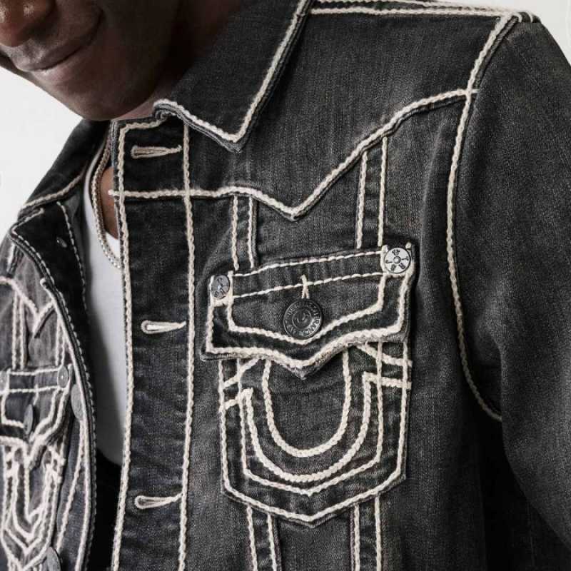 Jual True Religion Jimmy Jacket Rope Stitch Men's Jeans Original - S Di ...