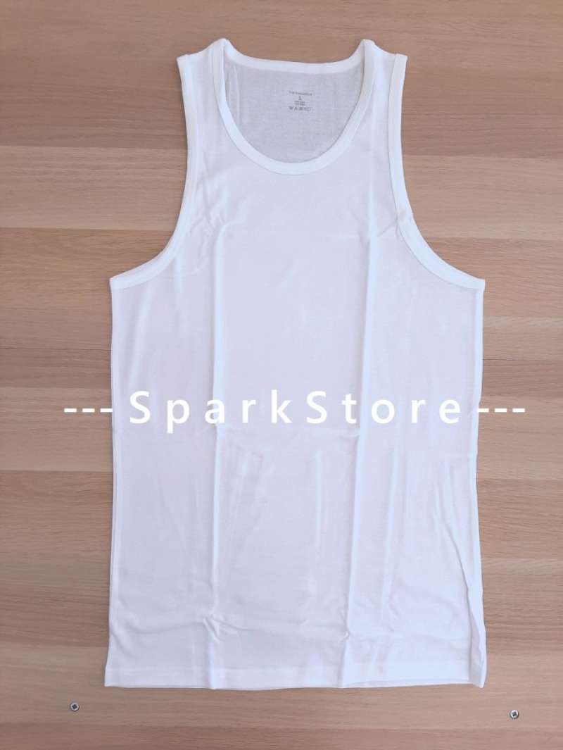 Jual [new][baru] The Executive Kaos Dalam Tanpa Lengan Tank Top Putih ...