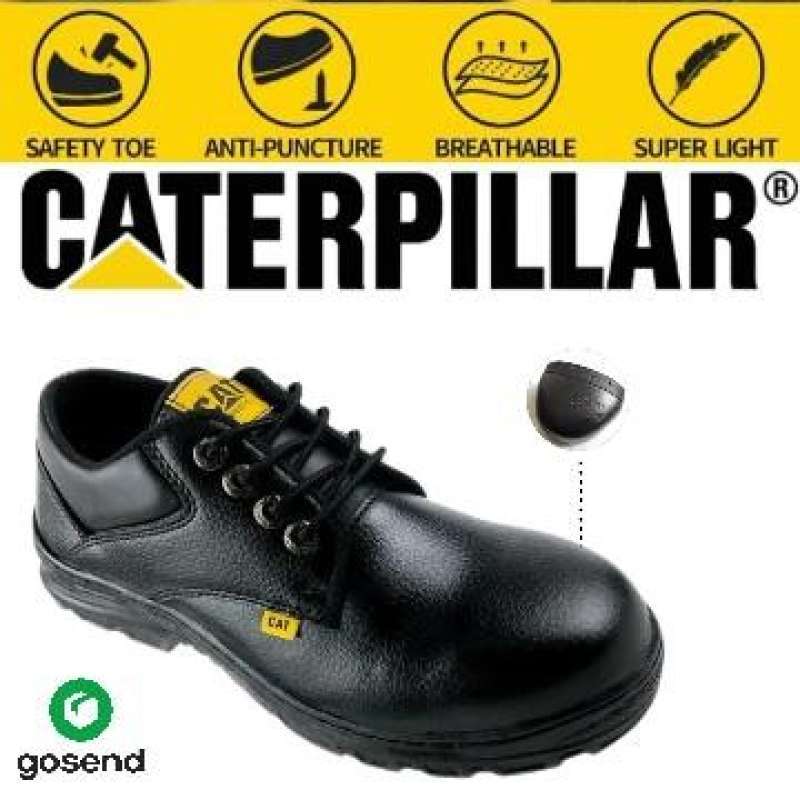 Jual Sepatu Safety Bertali Septi Pria Ujung Besi Septy Kerja Lapangan ...