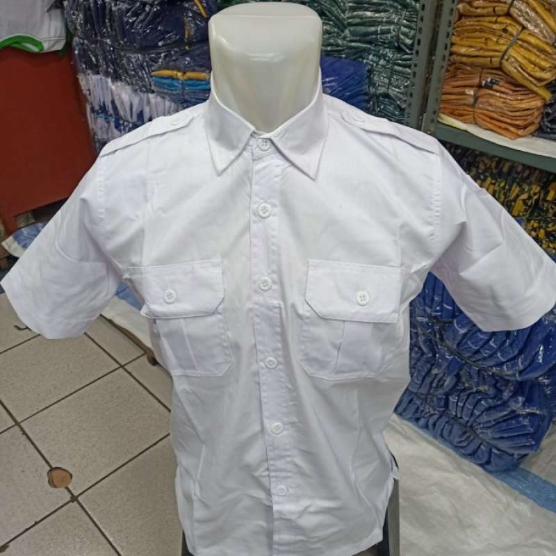Jual Seragam Putih Pns,baju Pns,baju Pns Pria,dinas Putih,kemeja Putih ...