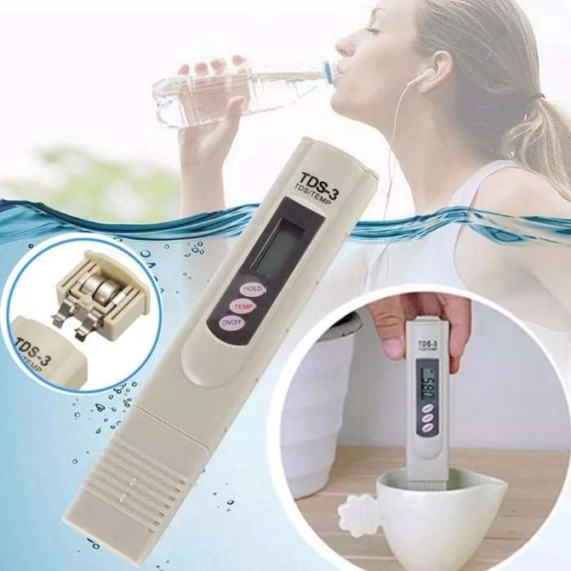 Jual Digital Alat Ukur Kemurnian Kualitas Air Water Quality Tds-3 ...