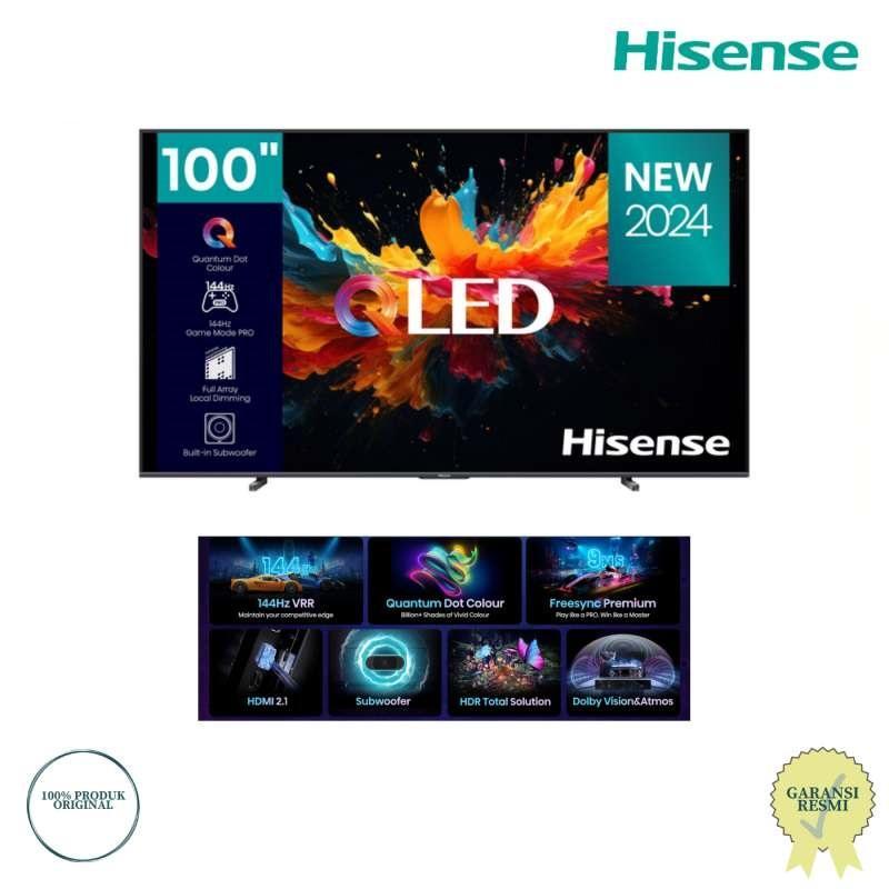 Jual Hisense 100q7n Smart Tv 100 Inch Qled Tv 4k Uhd Dolby Vision Atmos ...
