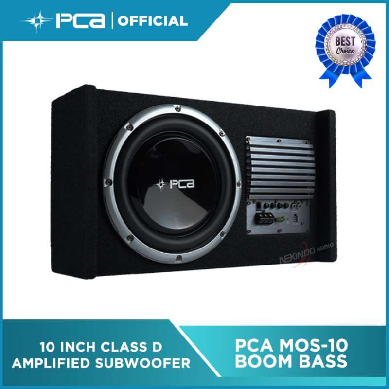 Jual Ca Mos-10 Boom Bass 10 Active Slim Subwoofer With Class D Amplifier Di Seller Nexindo Store ...