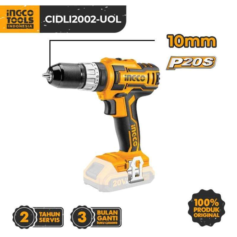 Promo Promo- P20s Cordless Impact Drill (10mm) Ingco Cidli2002-uol ...