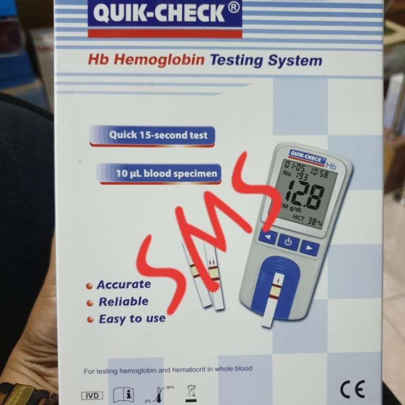 Promo Alat Hb Hemoglobin Quick Check Diskon 23% Di Seller Albeta Store ...