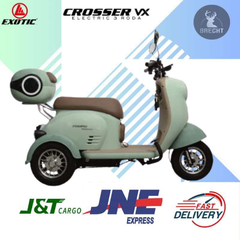 Promo Sepeda Listrik Roda Tiga Pacific Crosser Vx 650 Watt New E Bike ...