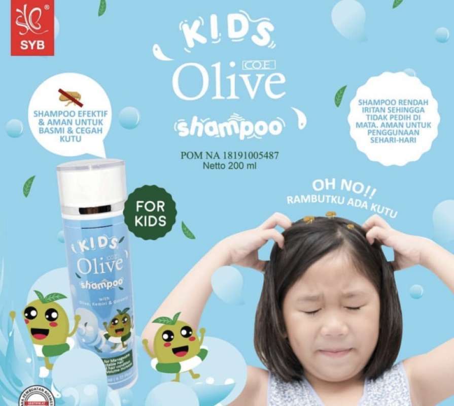 Jual Shampo Anak Anak Olive Kids Anti Kuman Kutu Original Bpom Di ...