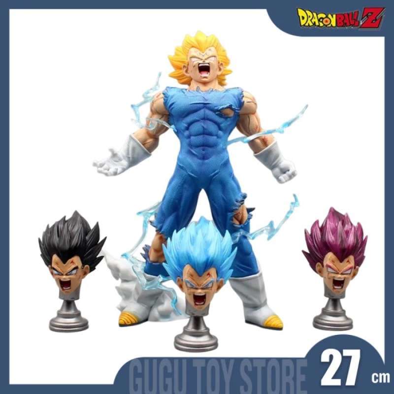 Promo Omega Shenron Figure Dragon Ball Gt Goku Vegeta Gogeta Trunks Ssj4 - W 24cm Box - Y. 27cm ...