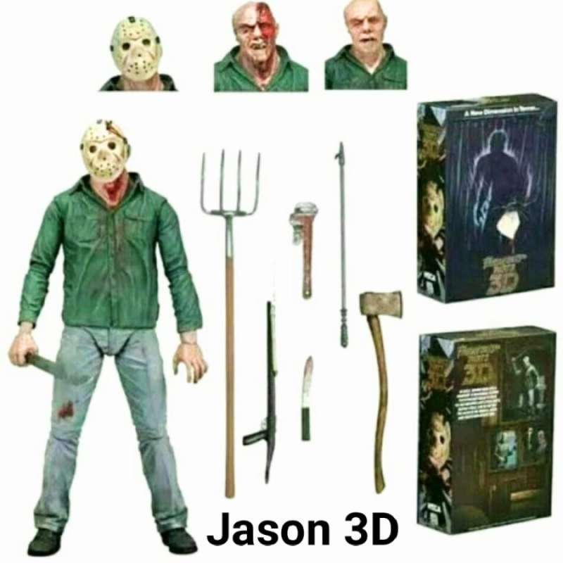 Promo Neca Jason Voorhees The Final Friday The 13th Part Iii/part V ...