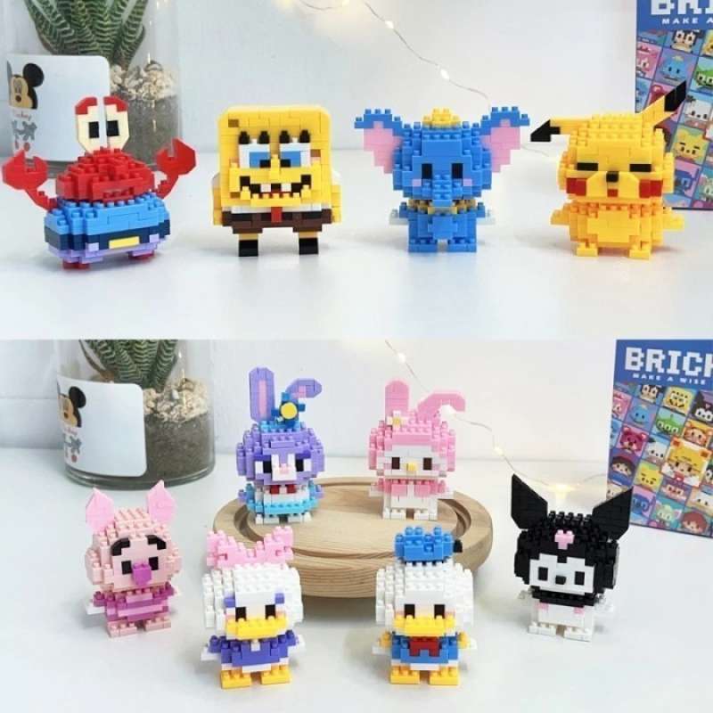 Promo Mainan Balok Susun Elsa Frozen Nano Block Bricks Nano Blocks ...