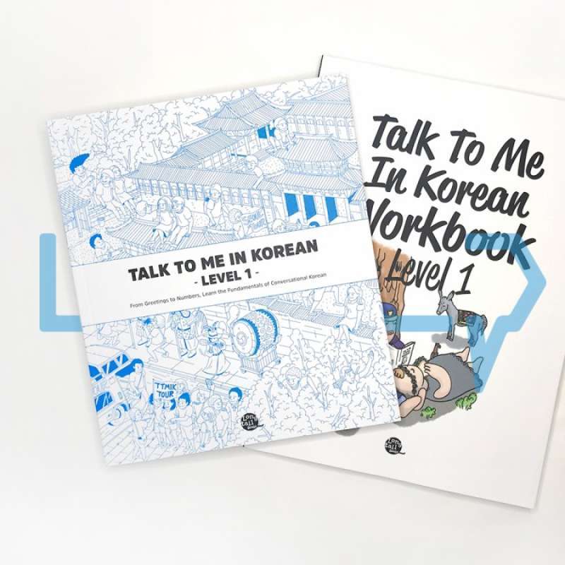 Promo Ori Talk To Me In Korean (ttmik) Set Level 1 Diskon 21% Di Seller ...
