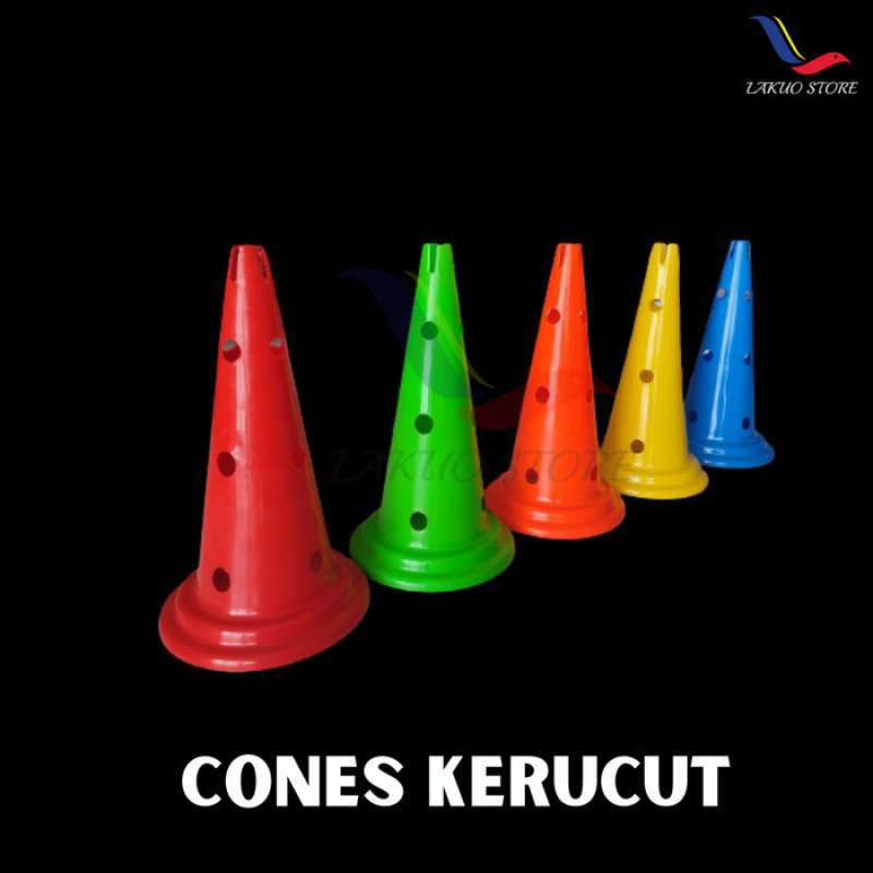 Promo Cones Kerucut / Cone / Kons Fisik Sepak Bola / Cones Kerucut 50 ...
