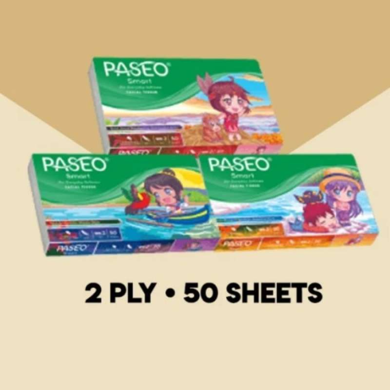 Jual Tissue Paseo 50 Sheet 2 Ply Di Seller Pro-id - Cengkareng Timur ...