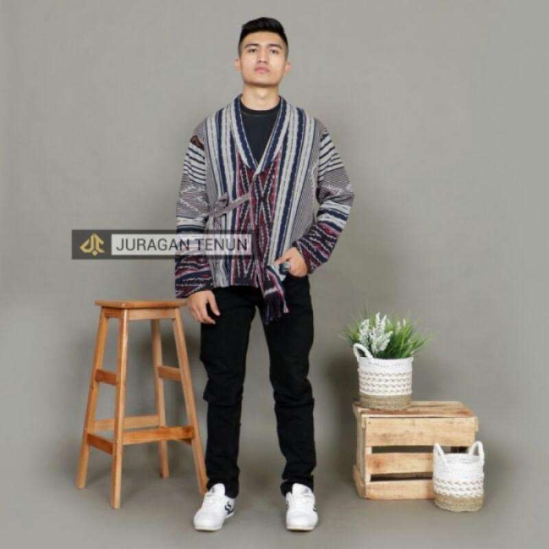 Jual Baju Tenun Kimono Pria Etnik ( 6 Varian ) Di Seller Sangninja ...
