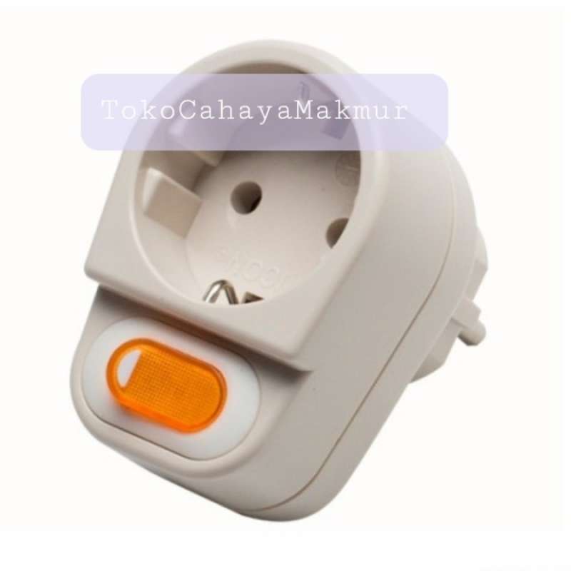 Promo Uticon Stop Kontak Arde 1lubang,2lubang, 3lubang,4lubang + Saklar ...