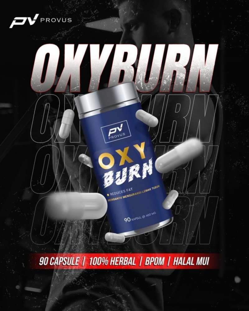 Promo Provus Oxy Burn 30 Capsul Fat Burner Penurun Berat Badan Diskon ...