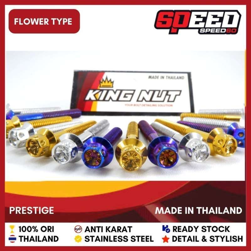 Jual Baut Coil Yamaha F1zr Baut Probolt Thailand Stainless King Nut ...