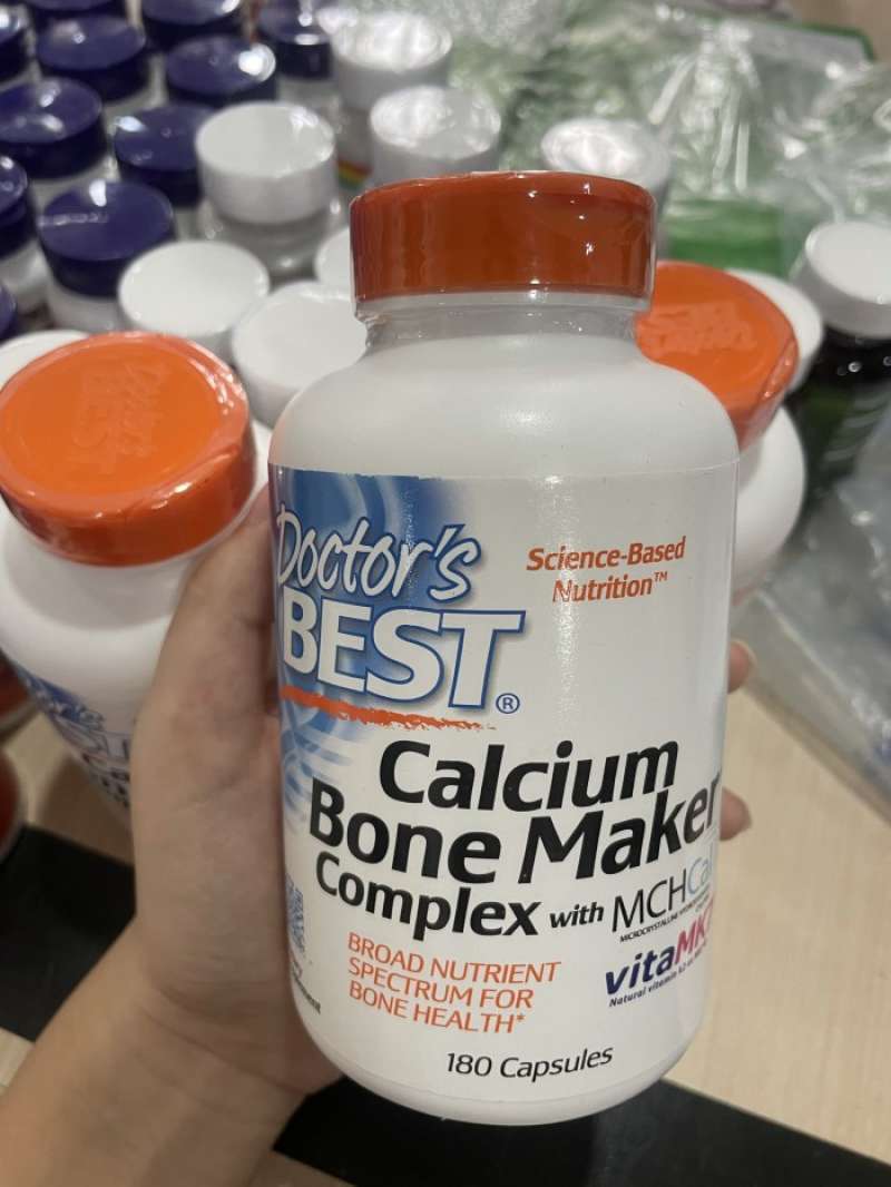 Promo Doctor's Best Calcium Bone Maker Complex 180 Capsules ...