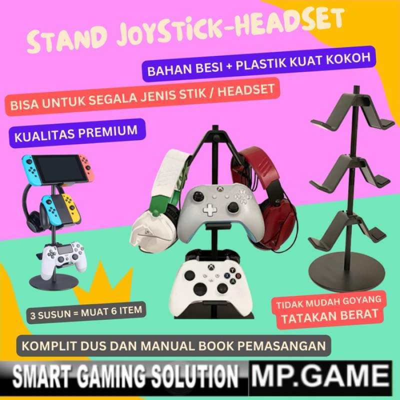 Promo Promo- Stand Stik Ps5 Ps4 Ps3 Xbox One Nintendo Gaming Headset ...