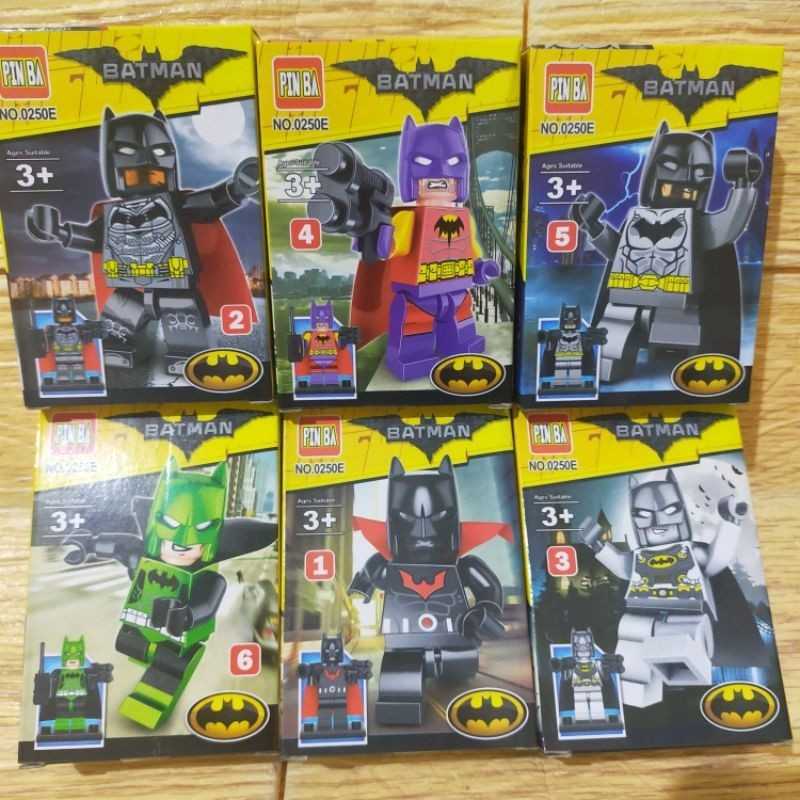 Promo Mainan Balok Susun Edukatif Brick batman 0250e Superhero - 4 ...