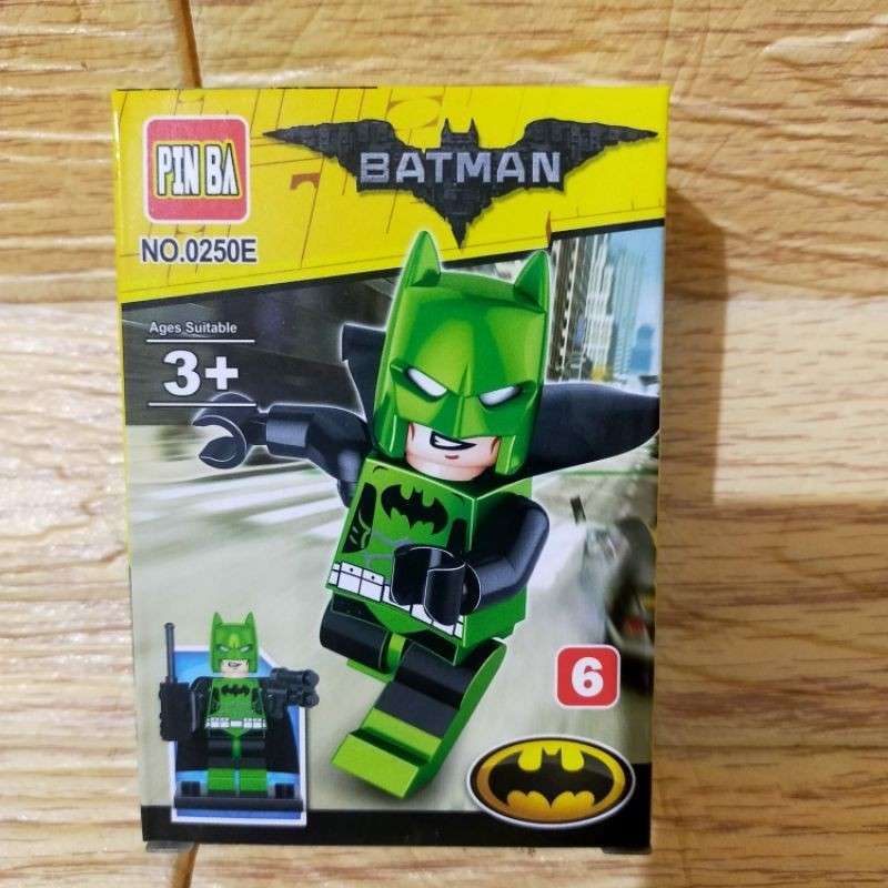 Promo Mainan Balok Susun Edukatif Brick batman 0250e Superhero - 4 ...