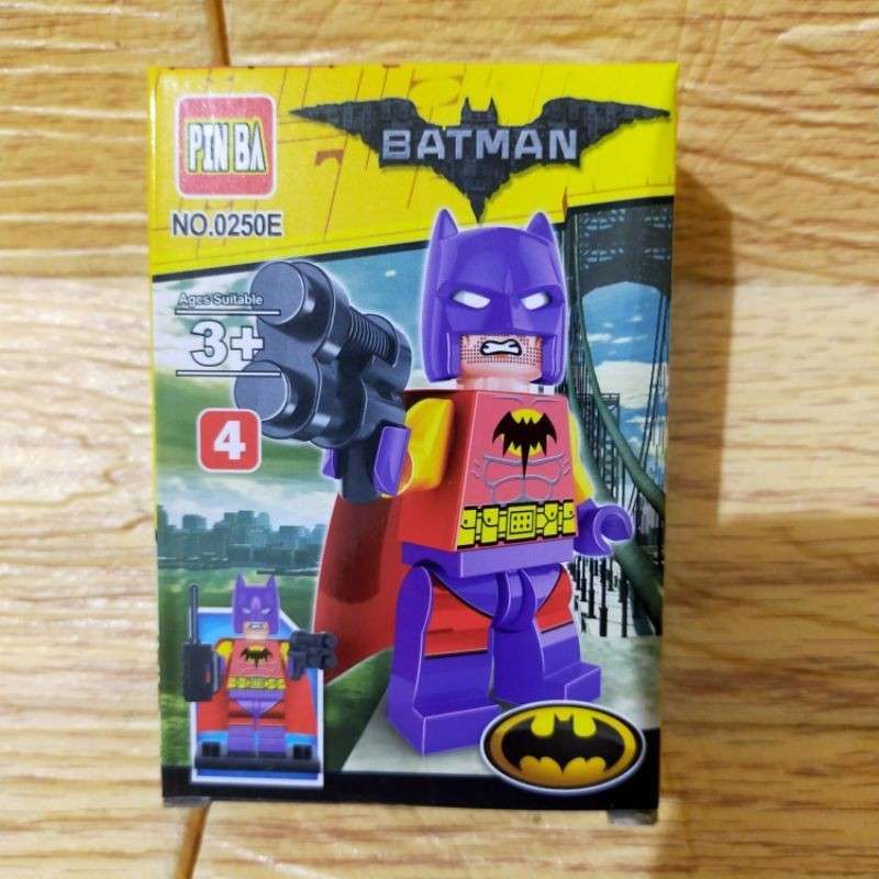 Promo Mainan Balok Susun Edukatif Brick batman 0250e Superhero - 4 ...