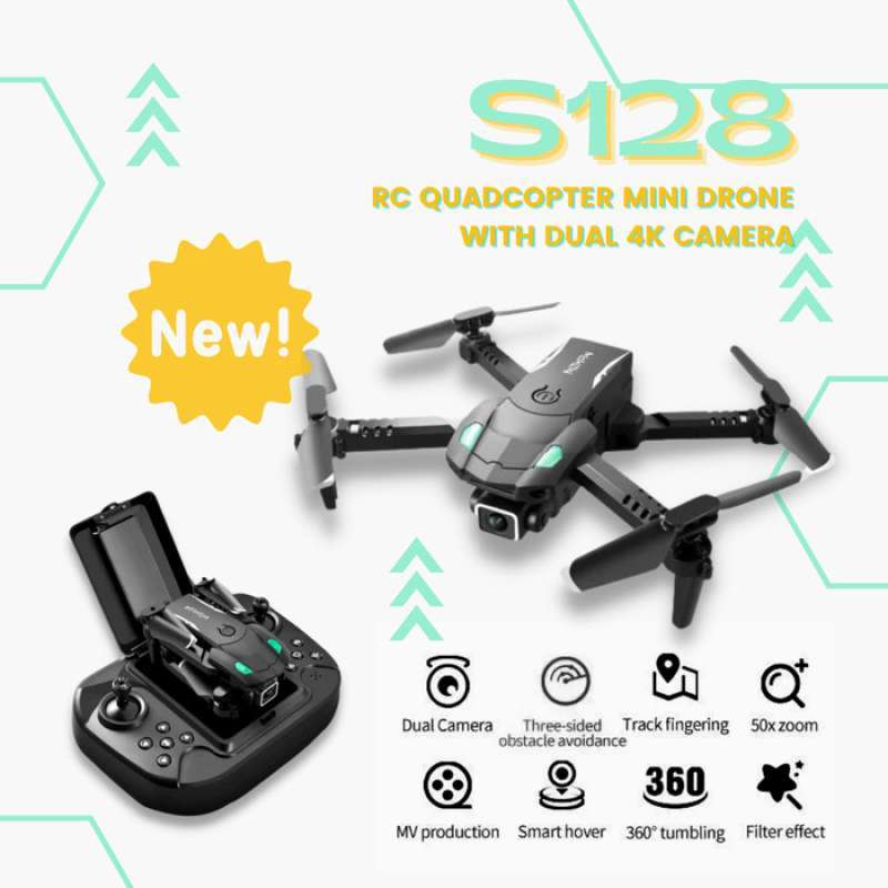 Jual Drone Mini S128 4k Hd Kamera Tiga Sisi Menghindari Rintangan Di Seller Circlet - Cengkareng ...