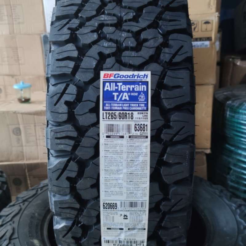 Promo Ban Bf Goodrich All Terrain T/a Ko2 265 / 60 R18 Bfg Bfgoodrich ...