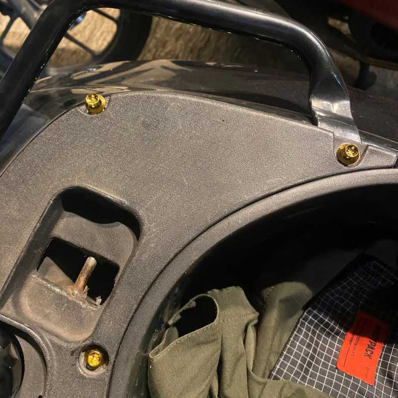 Jual Baut Stainless Cover Tutup Tangki Bensin Gold Vespa Sprint ...