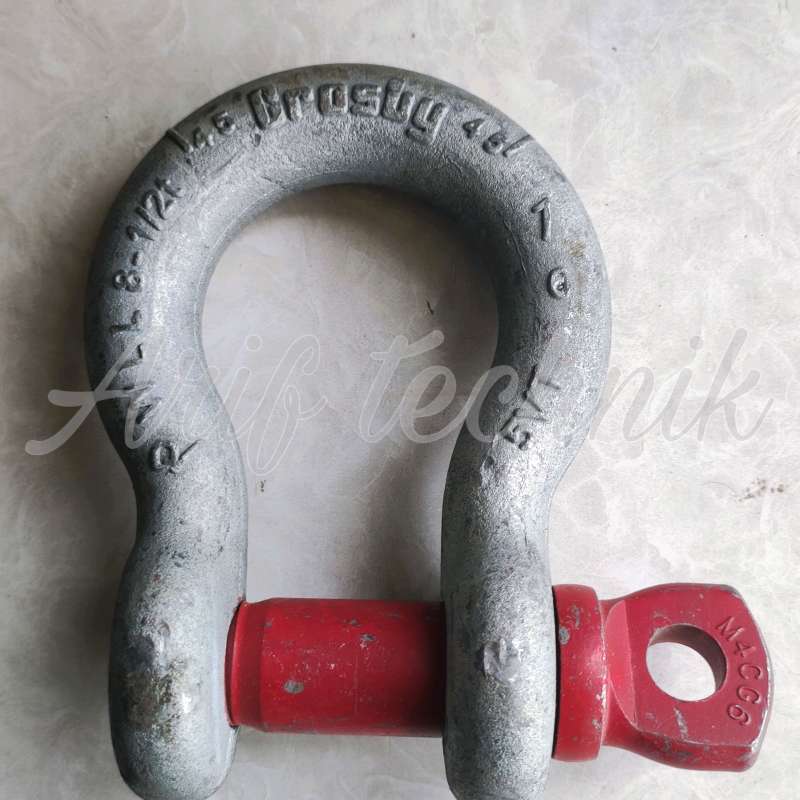 Jual Shackle Crosby G-209 8.5ton Screw Pin Type / Crosby G209 1 Inch Di ...