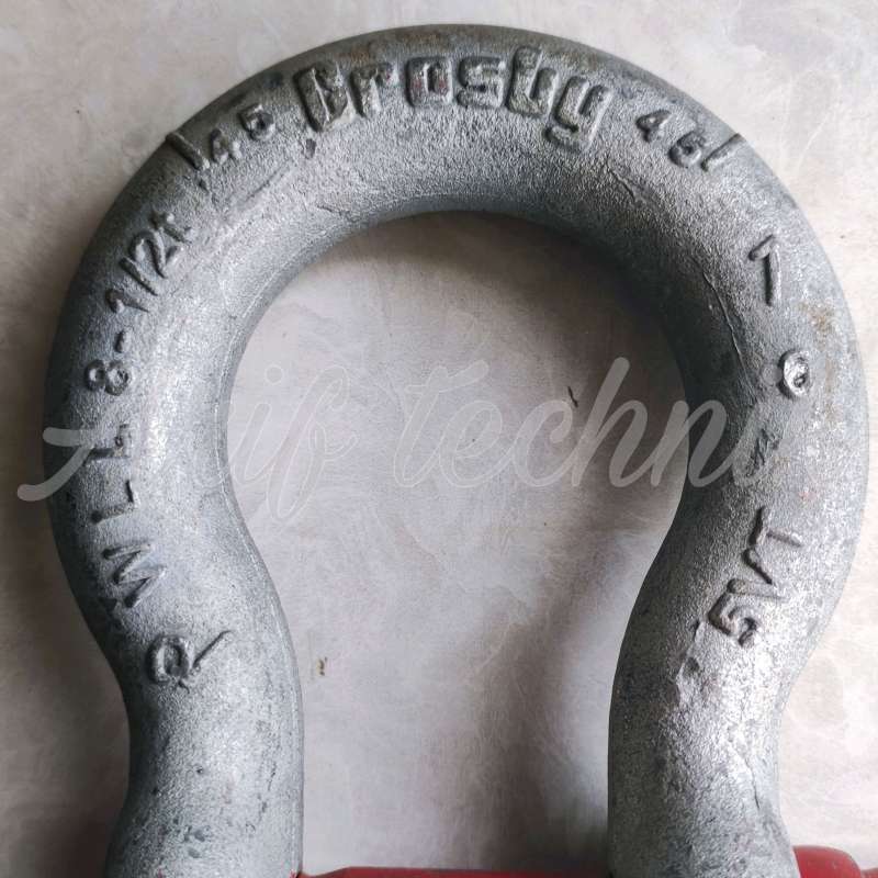 Jual Shackle Crosby G-209 8.5ton Screw Pin Type / Crosby G209 1 Inch Di ...