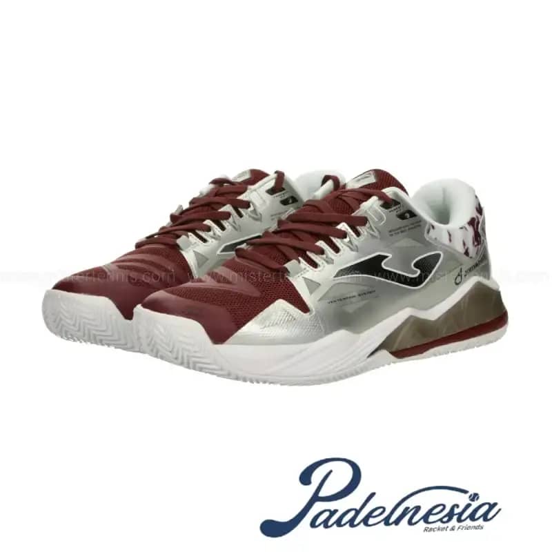 Jual Joma Padel Shoes Spin Men Maroon/white - Sepatu Padel Di Seller ...