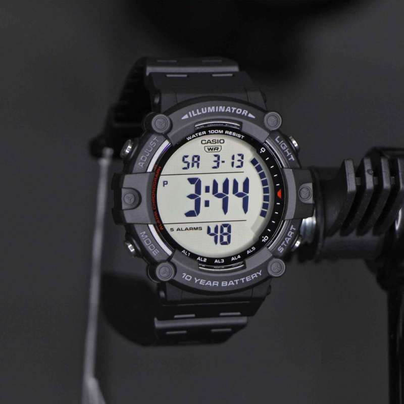 Promo Casio Ae-1500wh Jam Tangan Pria Digital Karet Ae1500wh Diskon 35% Di Seller Tri Arloji ...