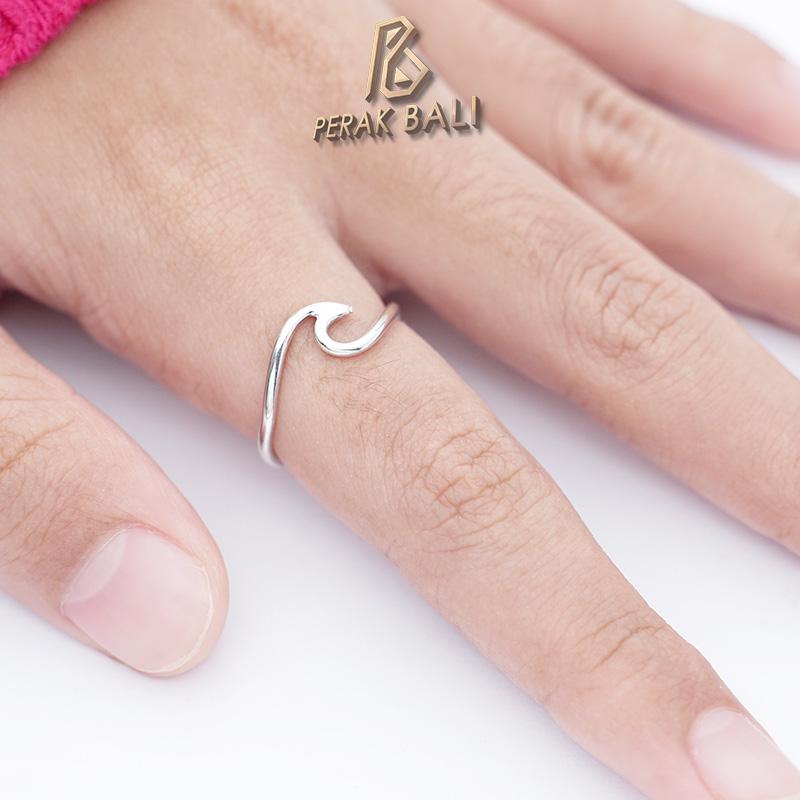 Jual Cincin Perak Bali Silver 925 Ring Motif Ombak Kecil - 20 Di Seller Perak Bali - Kuta, Kab ...
