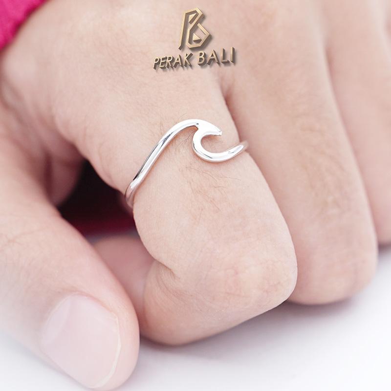Jual Cincin Perak Bali Silver 925 Ring Motif Ombak Kecil - 20 Di Seller Perak Bali - Kuta, Kab ...