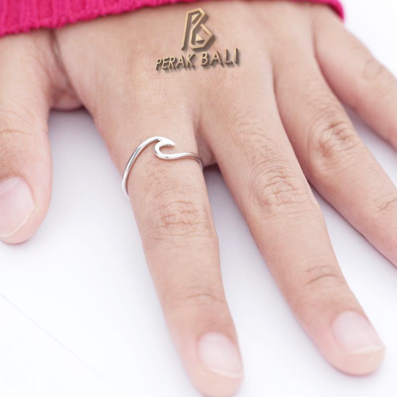 Jual Cincin Perak Bali Silver 925 Ring Motif Ombak Kecil - 20 Di Seller Perak Bali - Kuta, Kab ...
