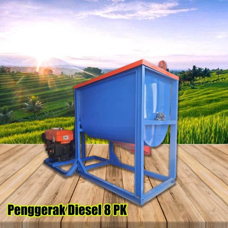 Jual Mesin Mixer Pakan Ternak/pengaduk Kompos Kapasitas 100 Kg Di ...