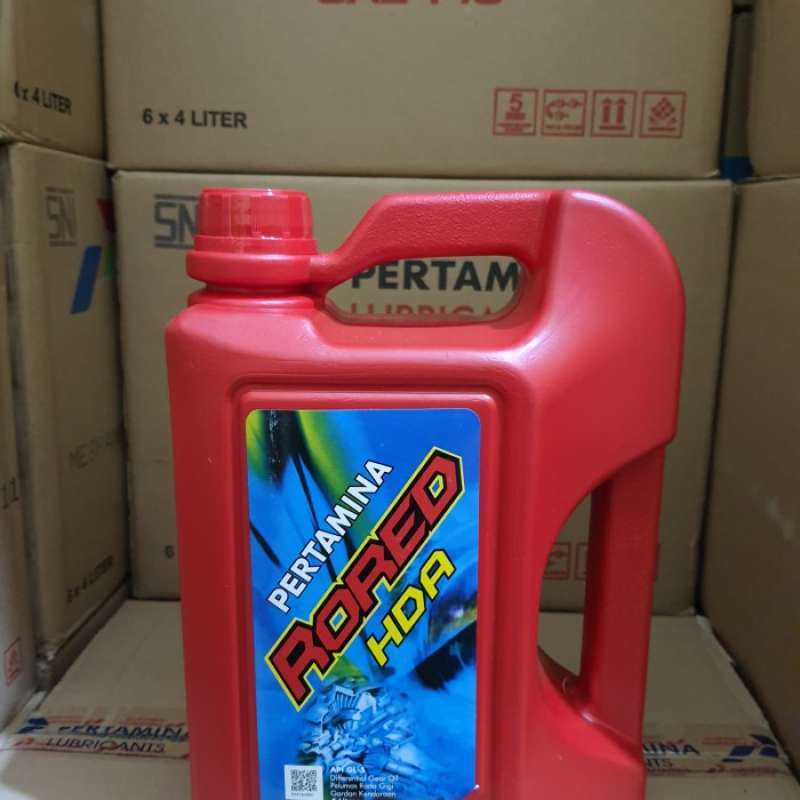 Jual Oli Transmisi Manual / Oli Gardan Pertamina Rored Hda-140 4 Liter ...