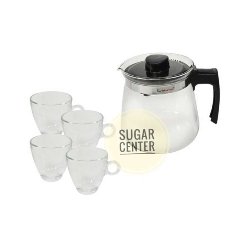 Promo Set Teko Dan Gelas 4 Pcs/Wadah Minum Set/Tea Pot/Set Teko Teh ... Promo Set Teko Dan Gelas 4 Pcs/Wadah Minum Set/Tea Pot/Set Teko Teh ...