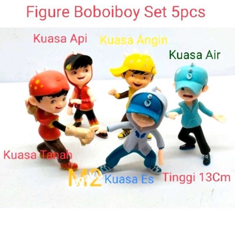 Jual Action Figure Boboy Boy Set 5pcs Di Seller Pasaraya Store - Meruya ...