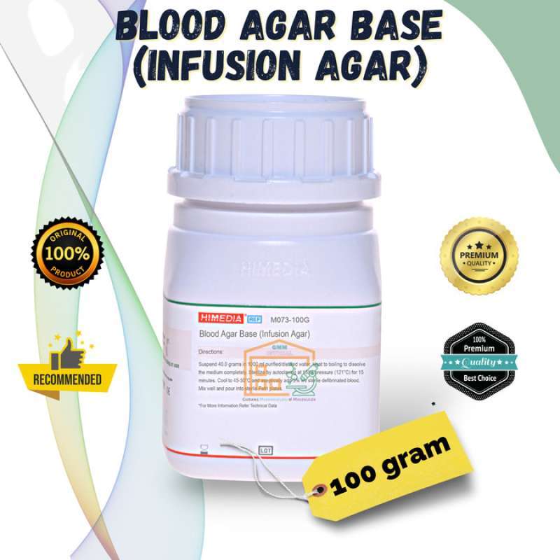 Promo Blood Agar Base (infusion Agar) - Media Mikrobiologi, 100 g ...