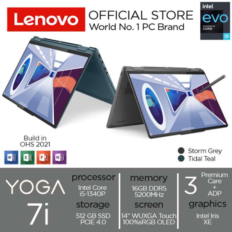 Jual Lenovo Yoga Oled Touch I P Gb Ssd W Ohs Wuxga Id Di Seller Lenovo