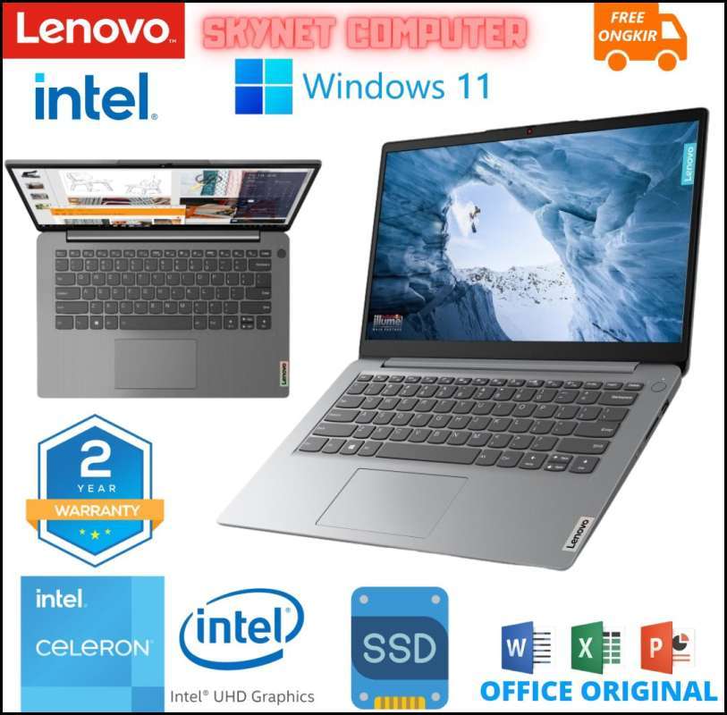 Jual Lenovo Ideapad Slim 1 14 Intel Celeron N4020 Ram8gb Ssd512gb Windows 11 Dan Office 2021 ...