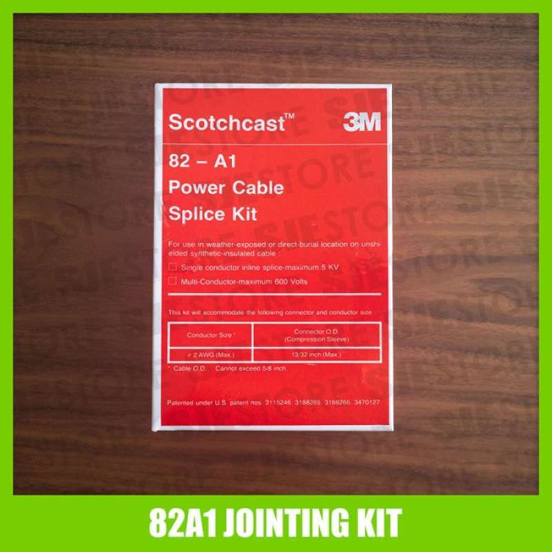 Promo 3M 82-A1 Scotchcast Penyambung Kabel Pengecor Kabel Splicing Kit ...