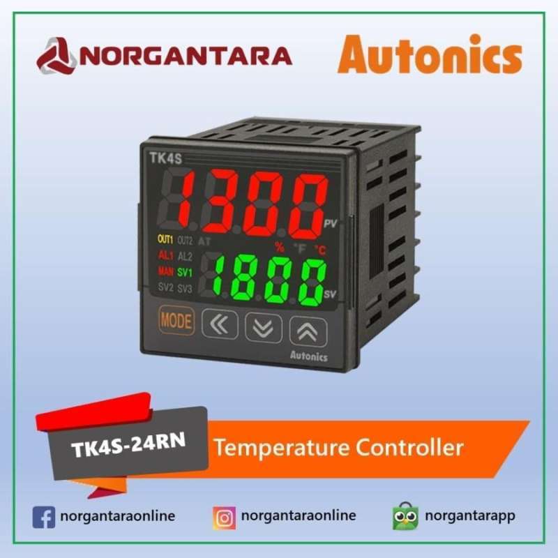 Jual Tk4s-24rn Autonics Temperature Controller Norgantara Di Seller Pt. Norgantara Prima Perkasa ...