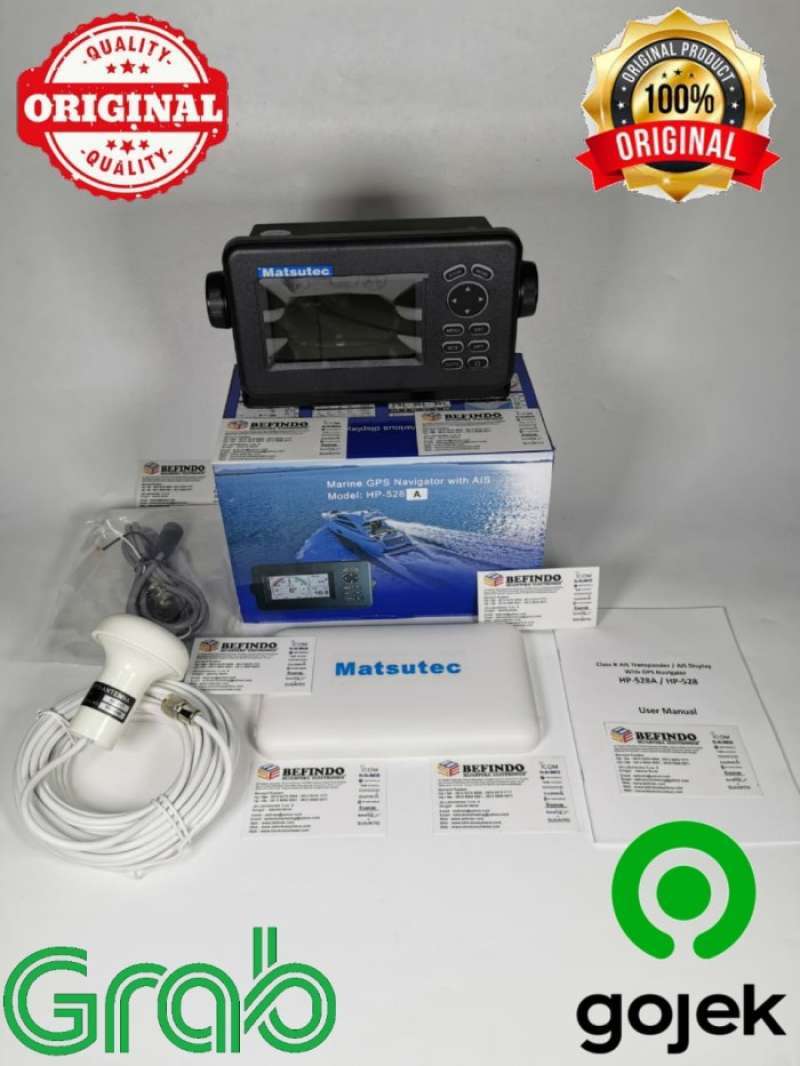 Promo Ais Matsutec Hp528A Ais Class B & Gps Plotter +Antenna Gps+Antenna Vhf Diskon 2% di Seller ...