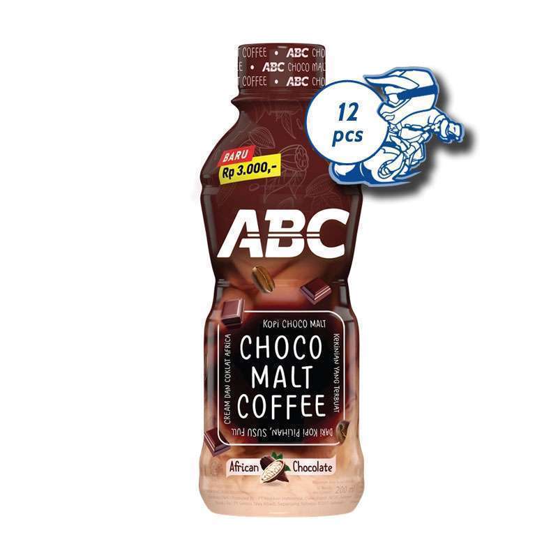 Jual Abc Kopi Choco Malt [200 Ml X 12 Botol | 1 Dus] Di Seller Toko ...