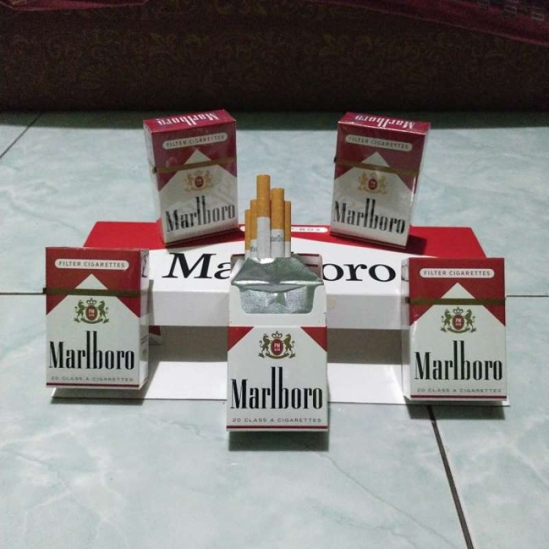 Promo Rokok Marlboro Merah Fliptopbox Original import ( USA )100% Asli ...