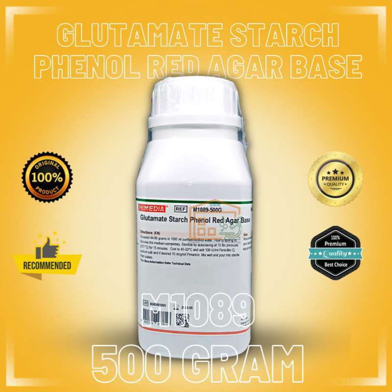 Jual Glutamate Starch Phenol Red Agar Base - Media Mikrobiologi, 500 ...
